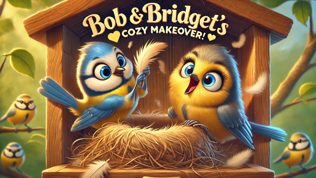Day 9 | Bob & Bridget’s Cozy Makeover! 🪶🐦 - YouTube
