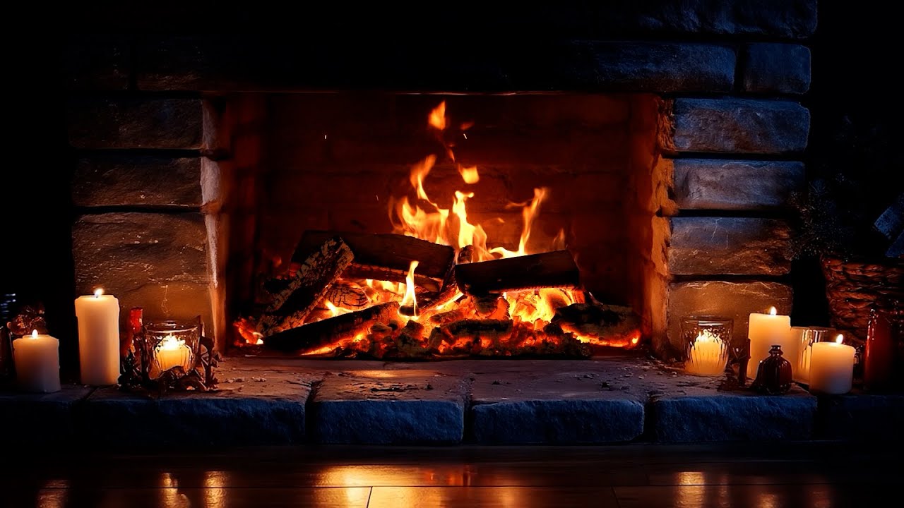 Fireplace 3 hours 🔥 Your Comfortable Fireplace for Atmosphere and Relaxation - YouTube