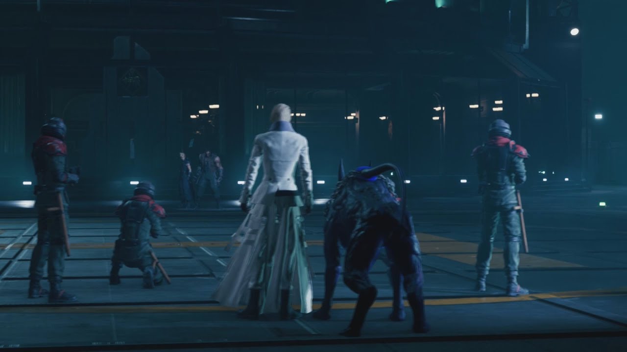 FINAL FANTASY VII REMAKE 17th Boss - Rufus & Darkstar (Hard Difficulty ...