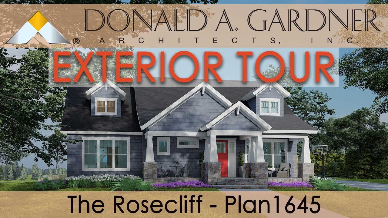 Rustic house plan with an open layout and outdoor living | The ...