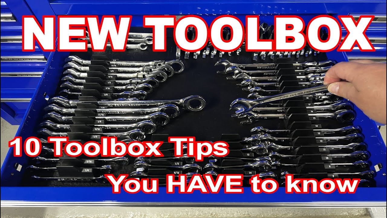 TOOLBOX RESCUE! Declutter & Organize - 10 TIPS you need to know. - YouTube