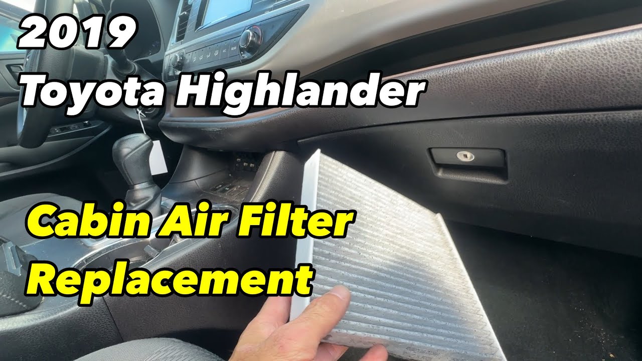 Toyota Highlander Cabin Filter