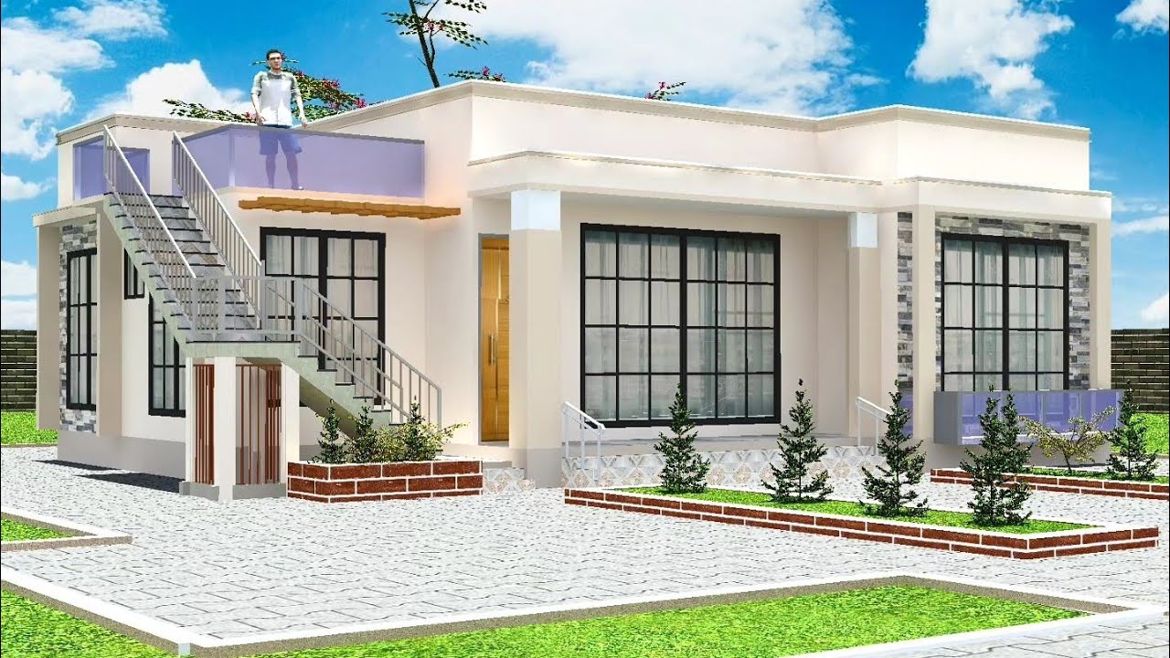 RAMANI YA VYUMBA 3 YENYE MFANO WA GHOROFA YA CHUMBA KIMOJA FULL BAJETI ...