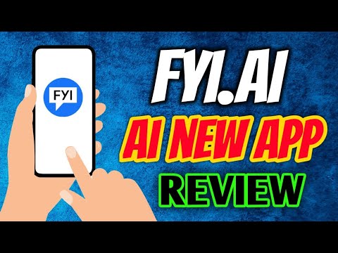 FYI.AI App Full Review - YouTube