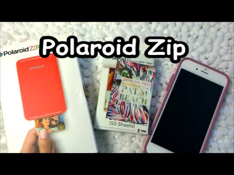 POLAROID ZIP How to Use Review and Unboxing!!!! - YouTube