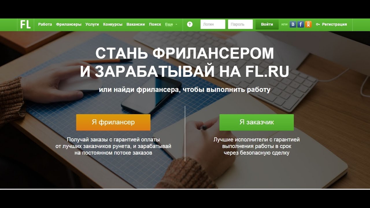 Биржа удалённой работы FL.ru - обзор,регистрация,начальные рекомендации ...