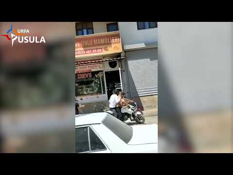 Akçakale’de Ortadoğu’yu andıran görüntüler! İş yerine saldırdılar!