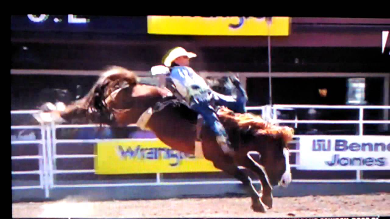 Steven peebles At calgary Stampede Pool B Day 2 2012 - YouTube