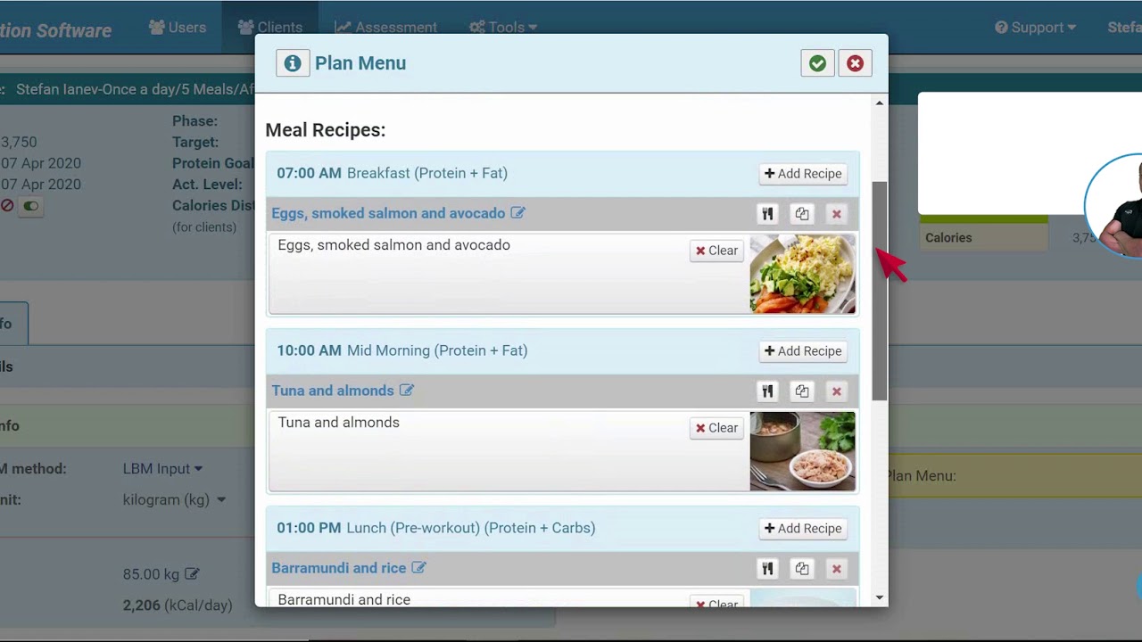 Creating a Daily Food Menu - YouTube