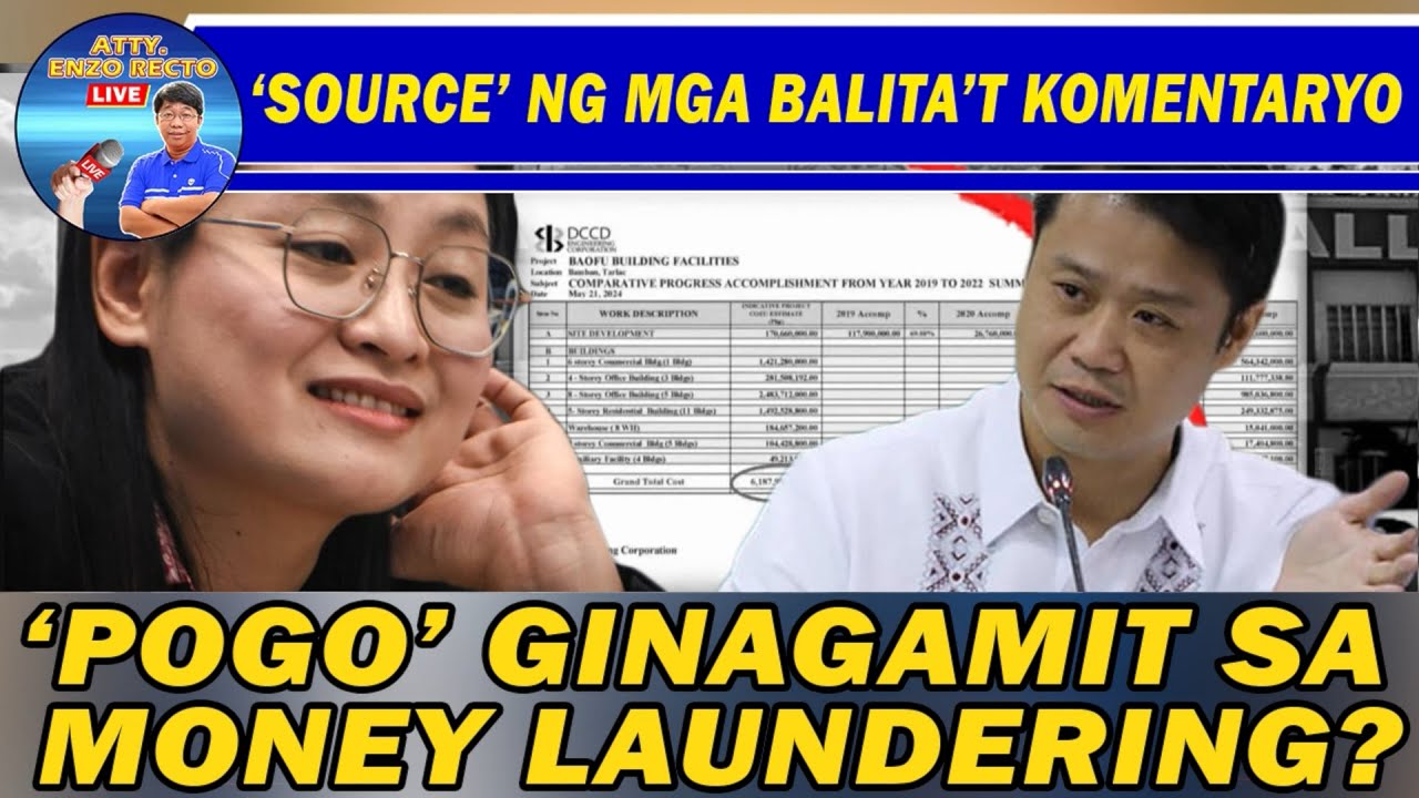 'POGO' GINAGAMIT SA MONEY LAUNDERING? - YouTube