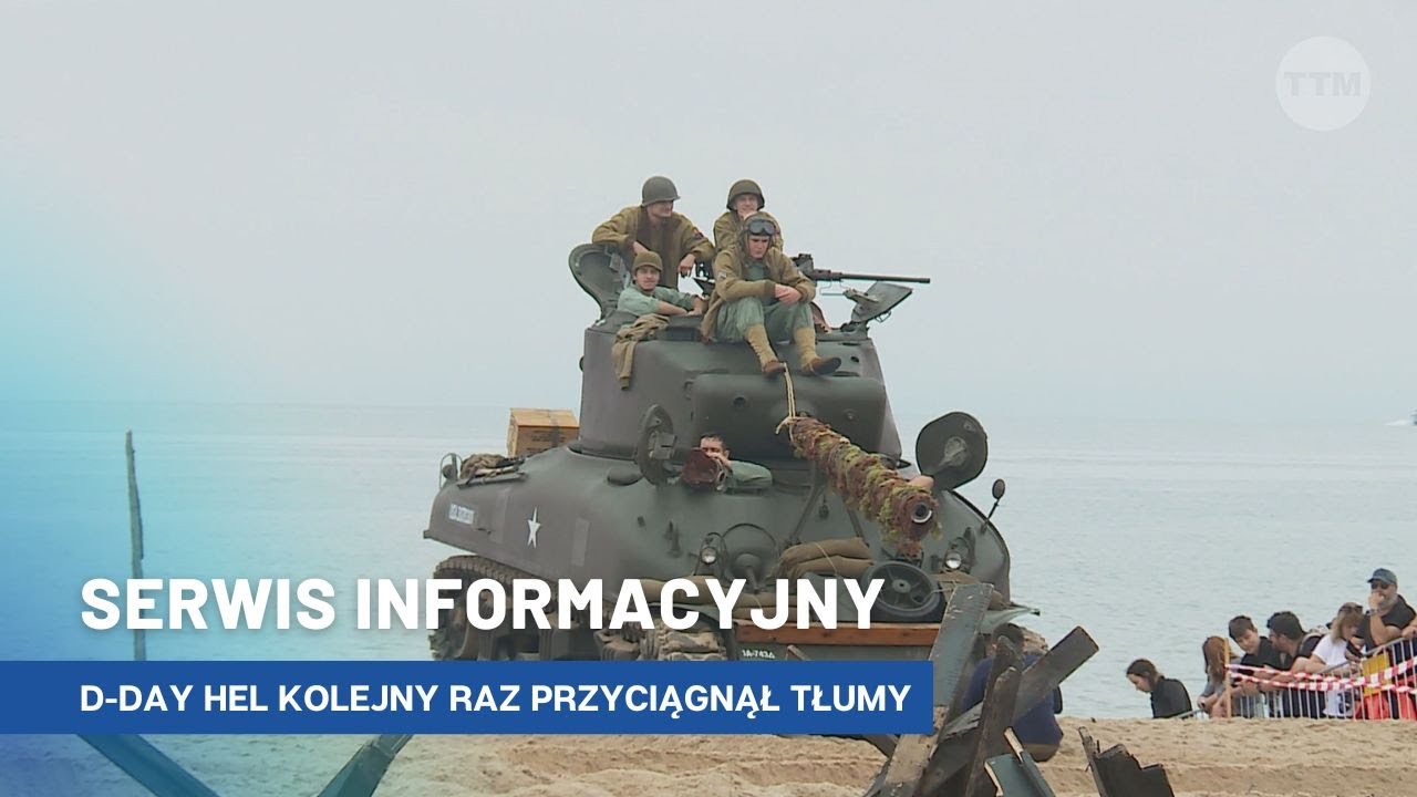 D Day Hel kolejny raz przyciągnął tłumy - YouTube