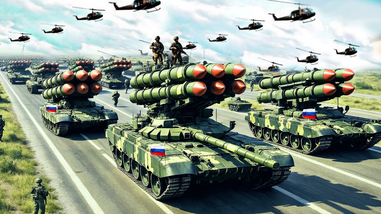 April 8th! See What Happened Today, Advanced Russian Tank Convoy Enters ...
