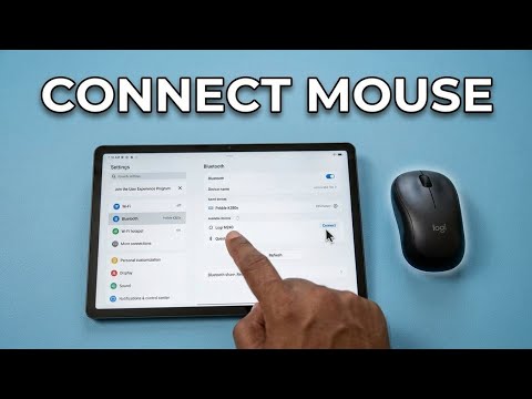 How to Connect a Bluetooth Mouse to Lenovo Idea Tab