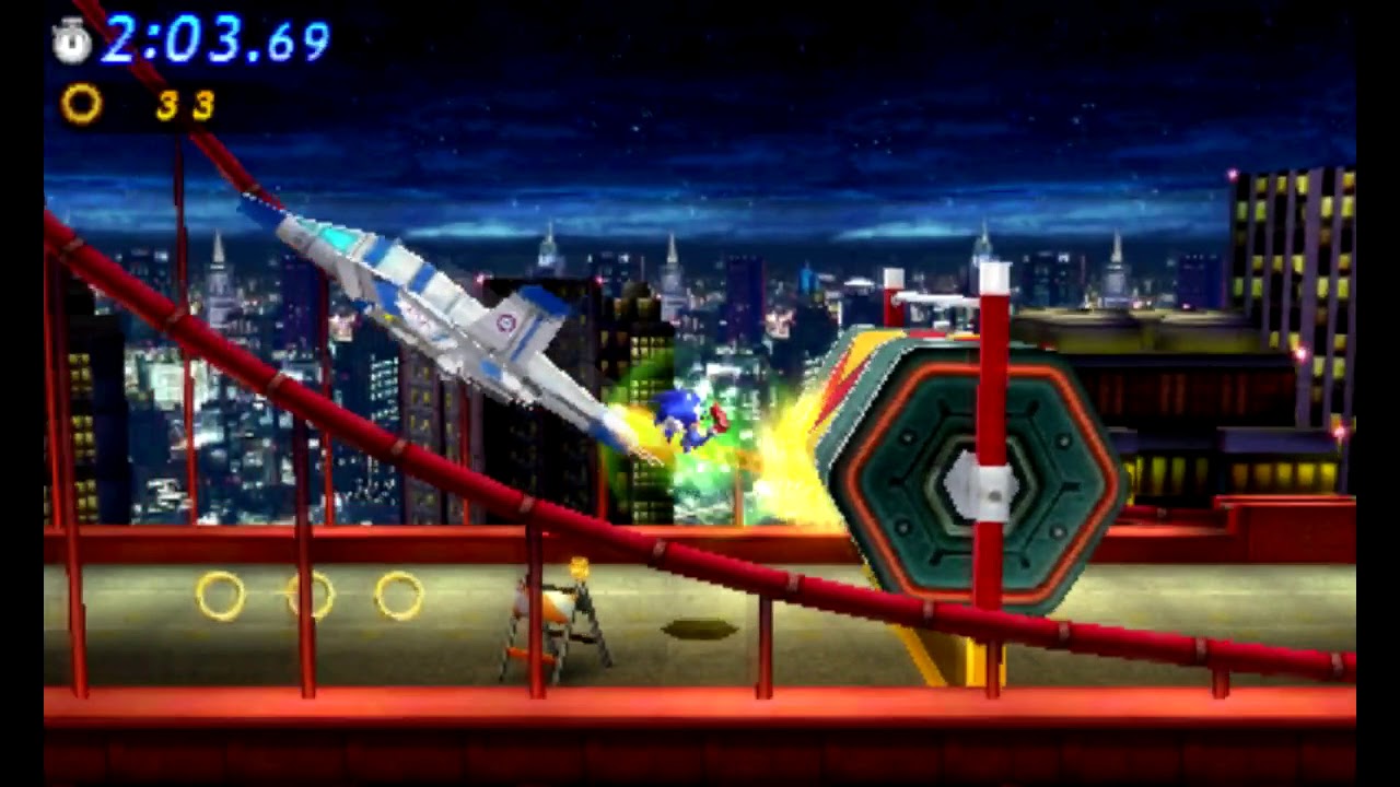 Classic Radical Highway w/ Metro Madness Act 2 (Sonic Generations 3DS ...