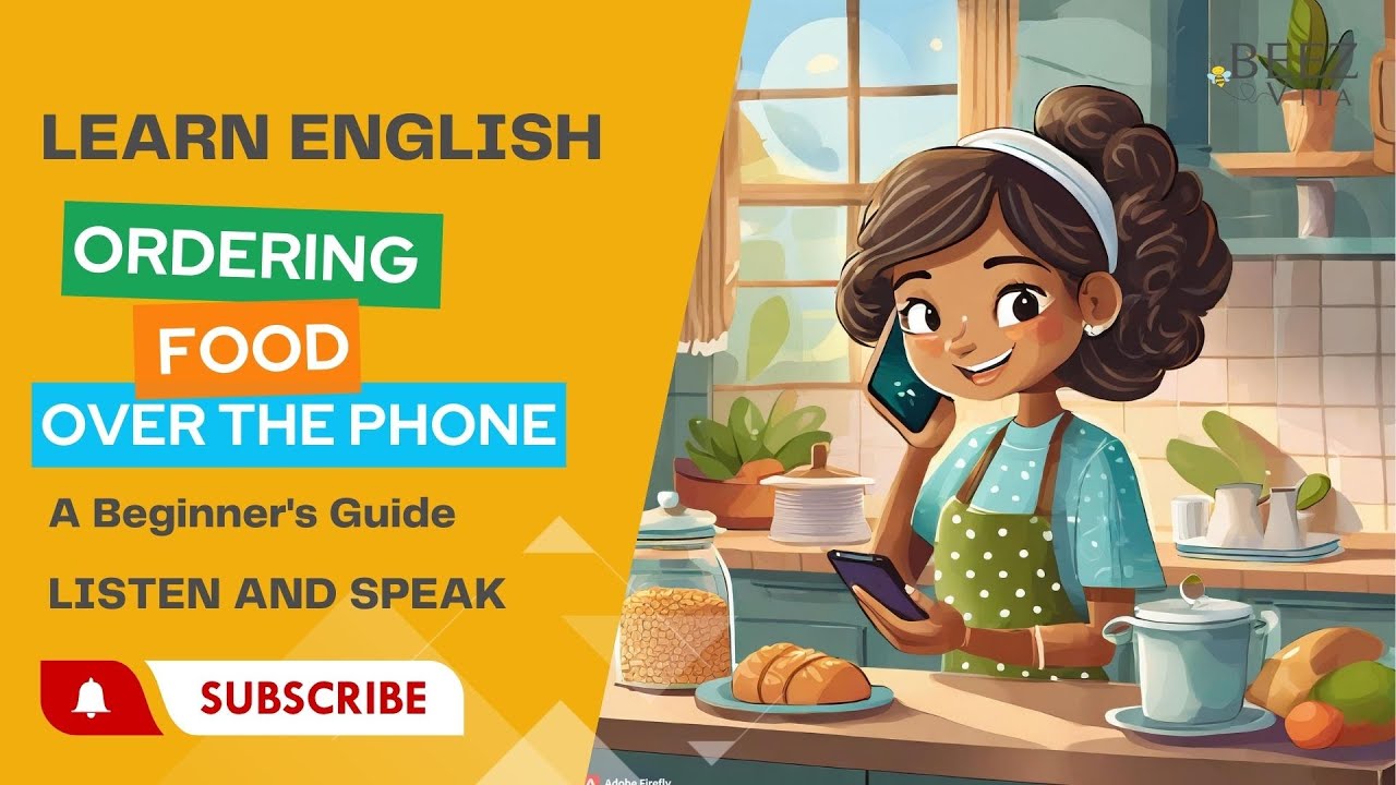 Ordering Food Over the Phone | Improve Your English English Listening ...