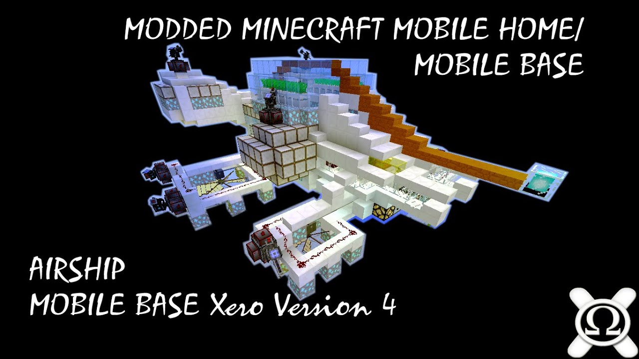 Minecraft Xhzero Mobile Base Mark Two (Airship made with Valkyrien ...