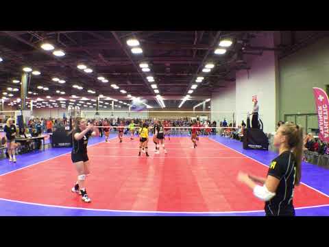 Milwaukee Sting 17 White vs NKYVC 17-2 set 1