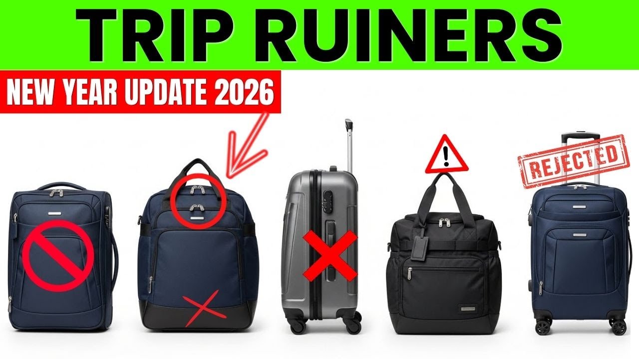 STOP Buying These Bags! 10 Bad Luggage Features That Ruin Trips ...