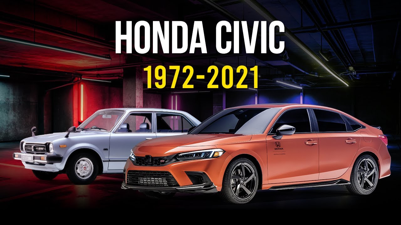 Honda Civic Evolution: A 50-Year Journey - YouTube