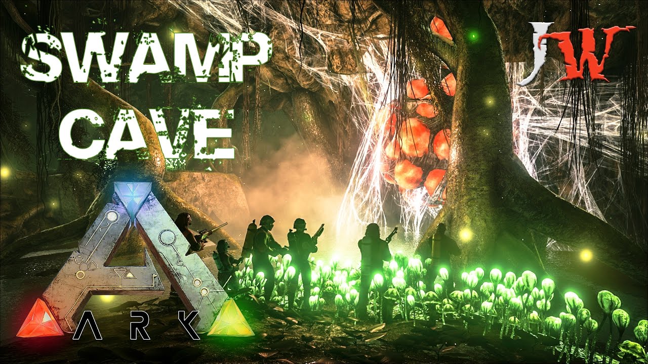 Ark Survival Evolved - Swamp Cave - YouTube