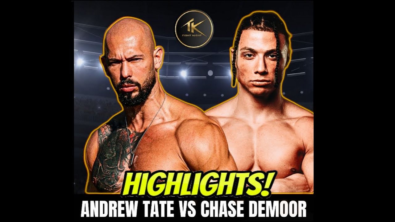 ANDREW TATE Vs CHASE DEMOOR HIGHLIGHTS & Post Fight Interviews! - YouTube