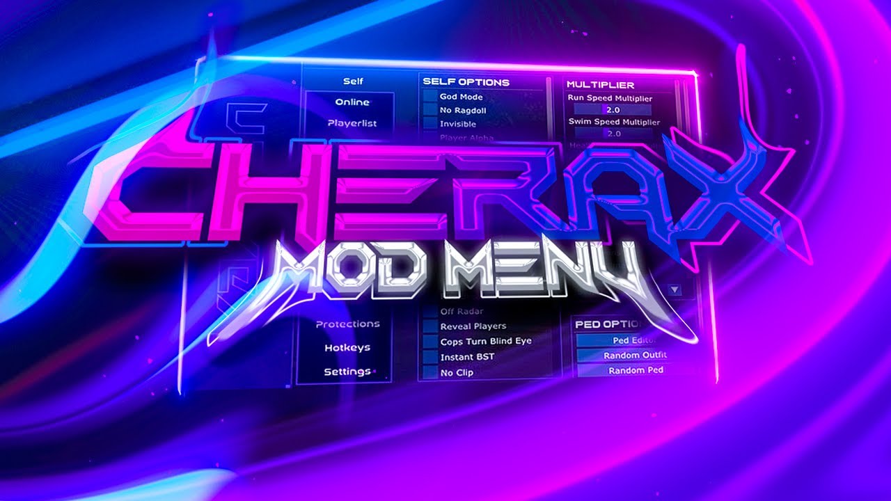 CHERAX MOD MENU | **AMAZING PROTECTIONS** (GTA5) - YouTube