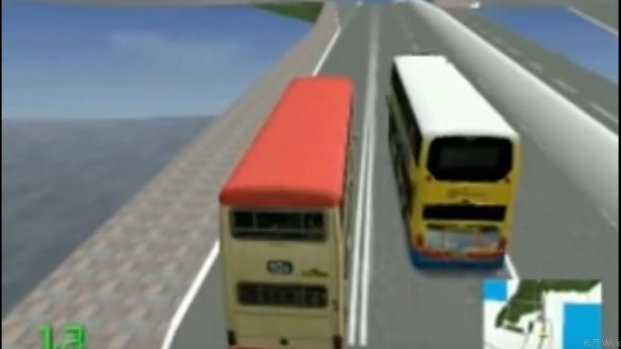 mm2 遊車河 (27) ctb 8100 VS kmb S3M249 in Kowloon East City - YouTube