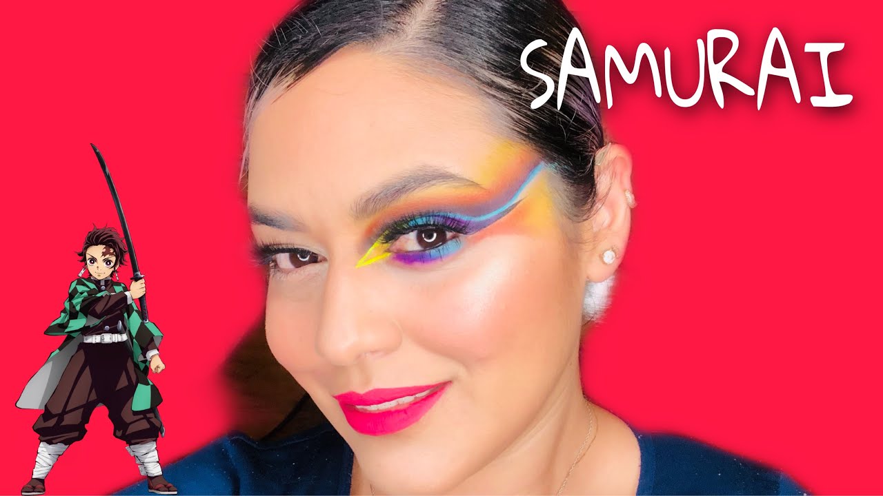 MAQUILLAJE SAMURAI. Técnica Samurai - YouTube