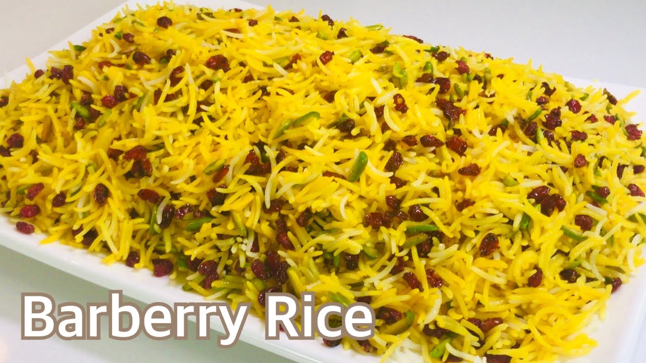 Oriental Barberry Rice with Saffron // Orientalischer Berberitzen-Reis ...