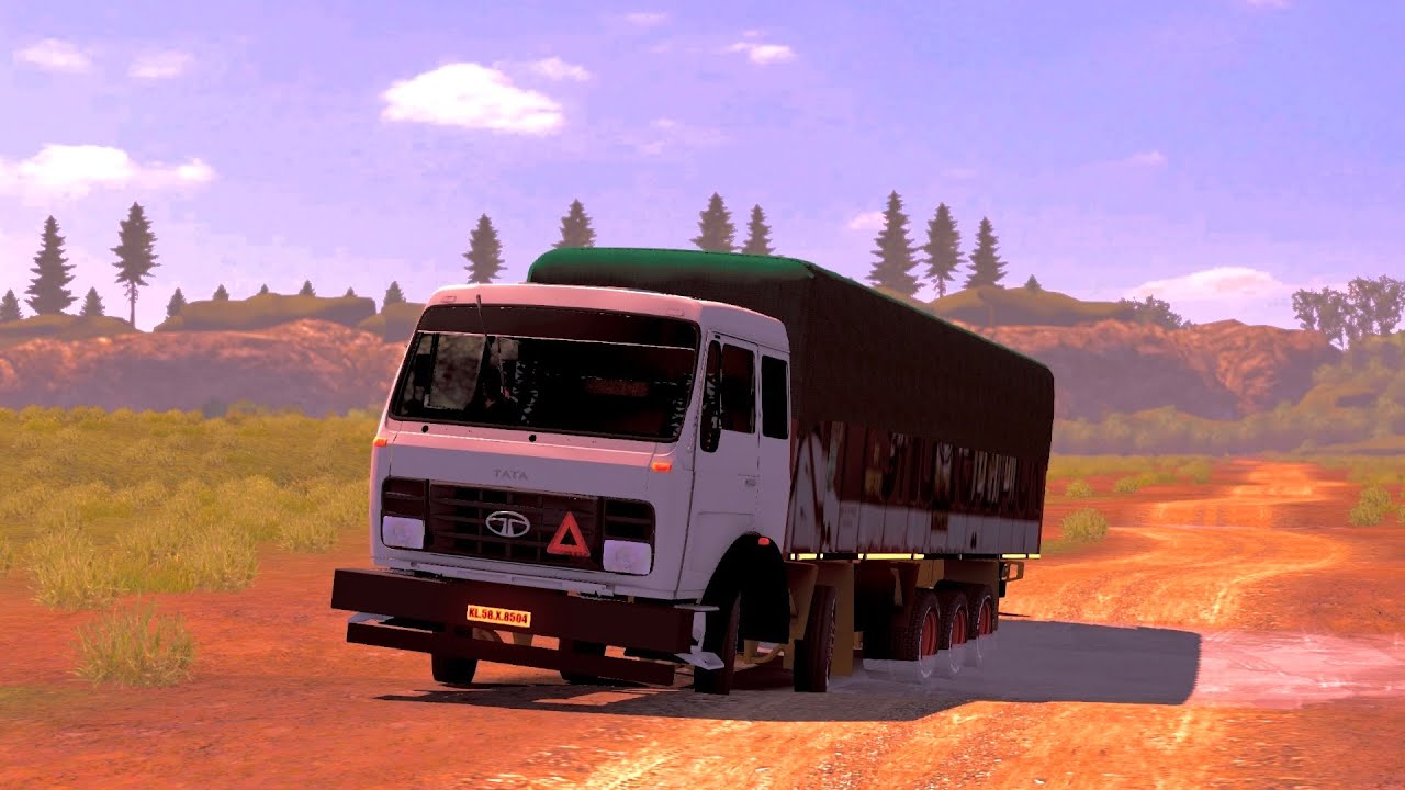 Indian PowerFull TATA Lorry Truck On Off-Road | Heavy Cargo | Panjabi ...