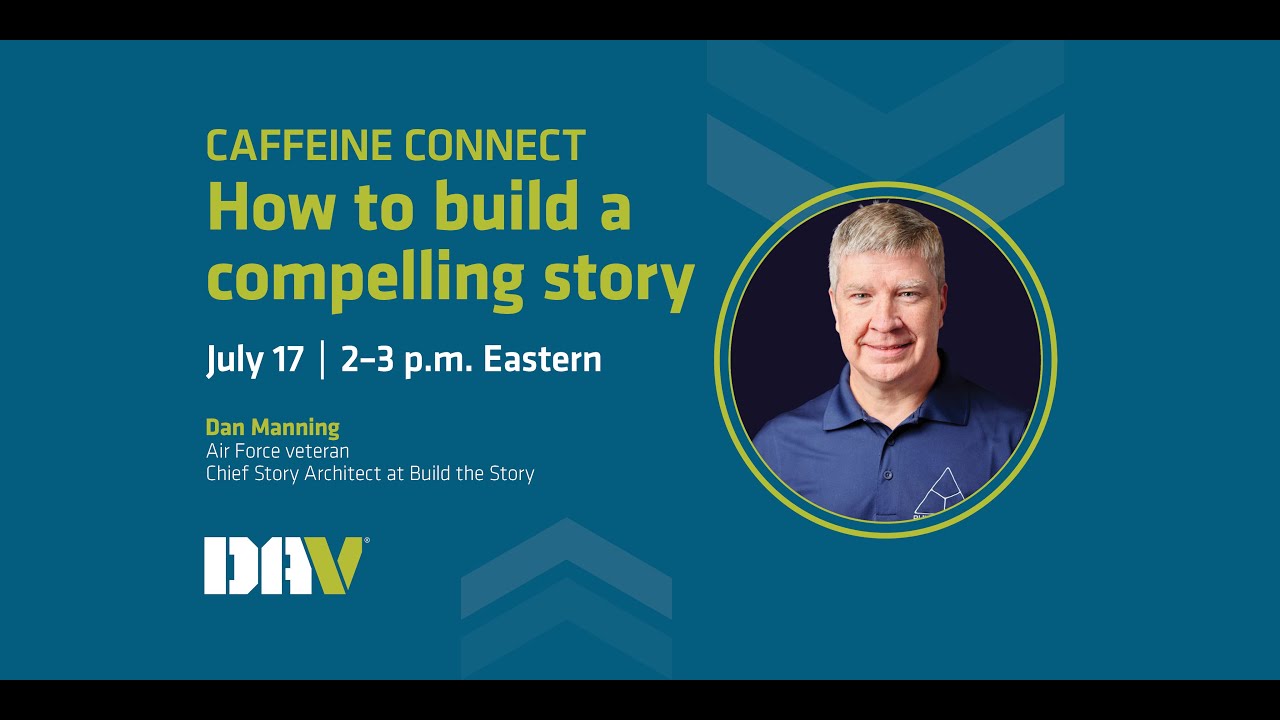 Caffeine Connect: Storytelling with Dan Manning - YouTube