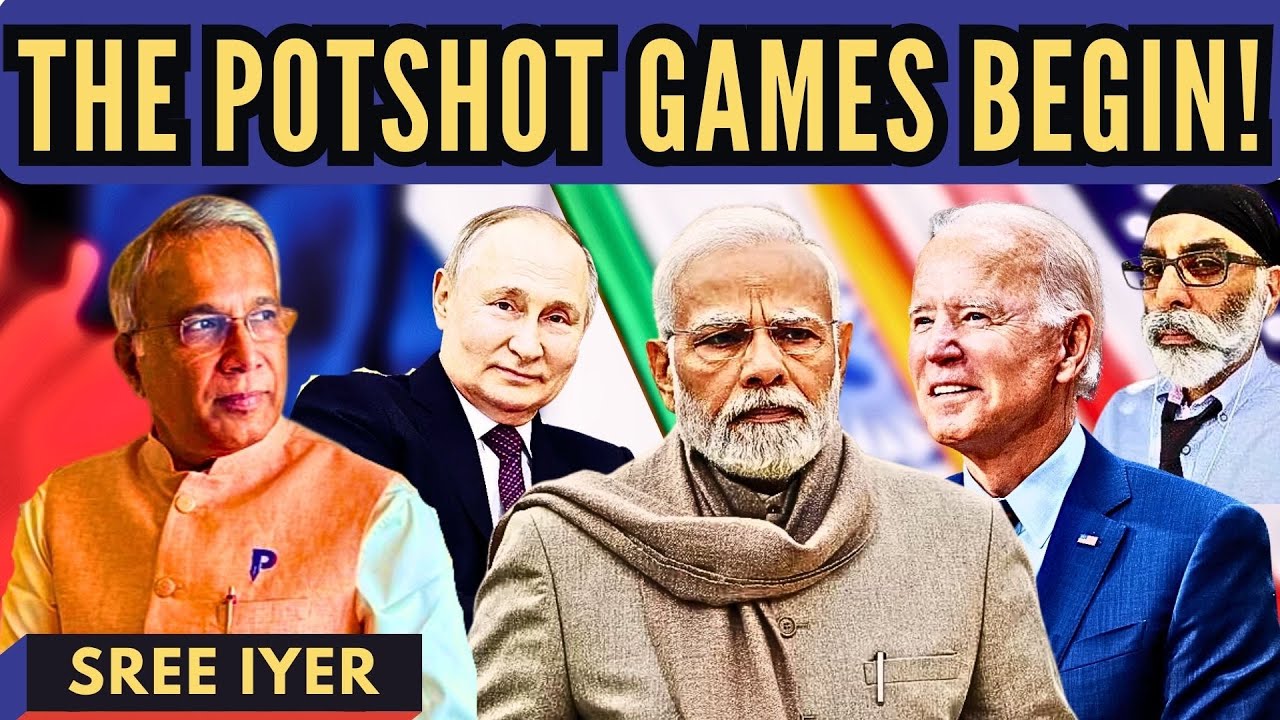 US - India - Russia: The Potshot Games Begin! • Pannu's Threats • MEA ...