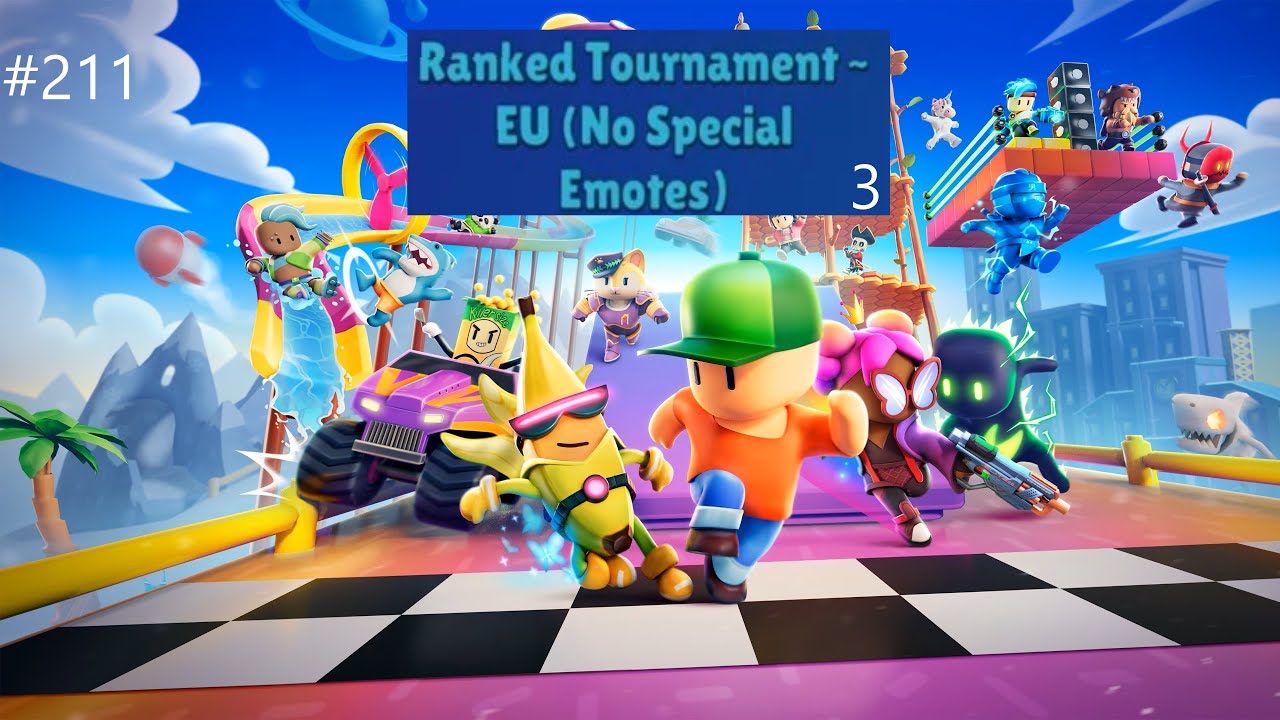 Stumble Guys 211.rész + Ranked Tournament 3 #stumbleguys #ranked - YouTube