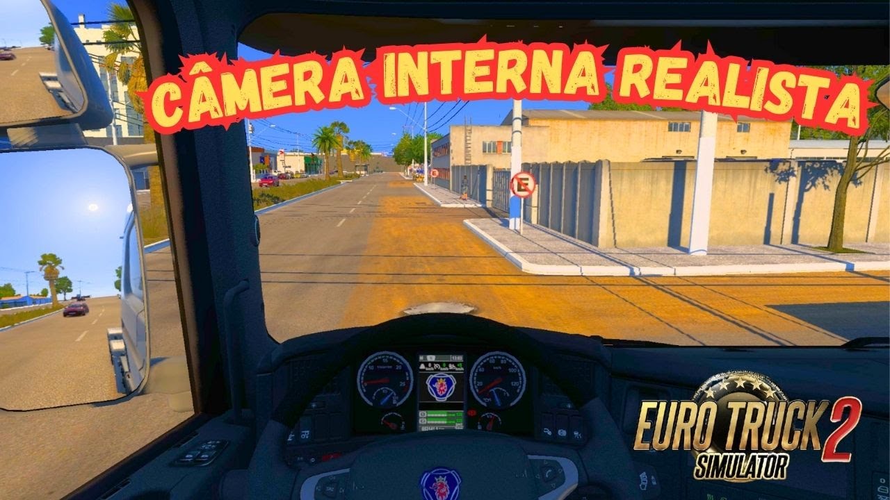 COMO DEIXAR A CÂMERA INTERNA REALISTA DICAS ETS2 - YouTube
