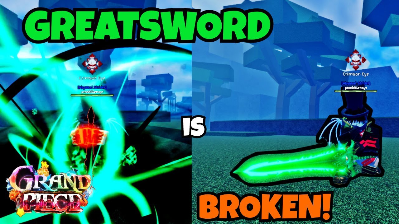 [GPO] GREATSWORD DOES TOO MUCH DAMAGE! 16K+ DAMAGE GAME! - YouTube