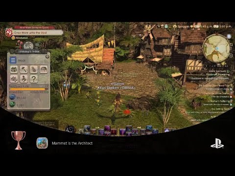 FINAL FANTASY XIV Online PS5 trophy - Mammet Is the Architect