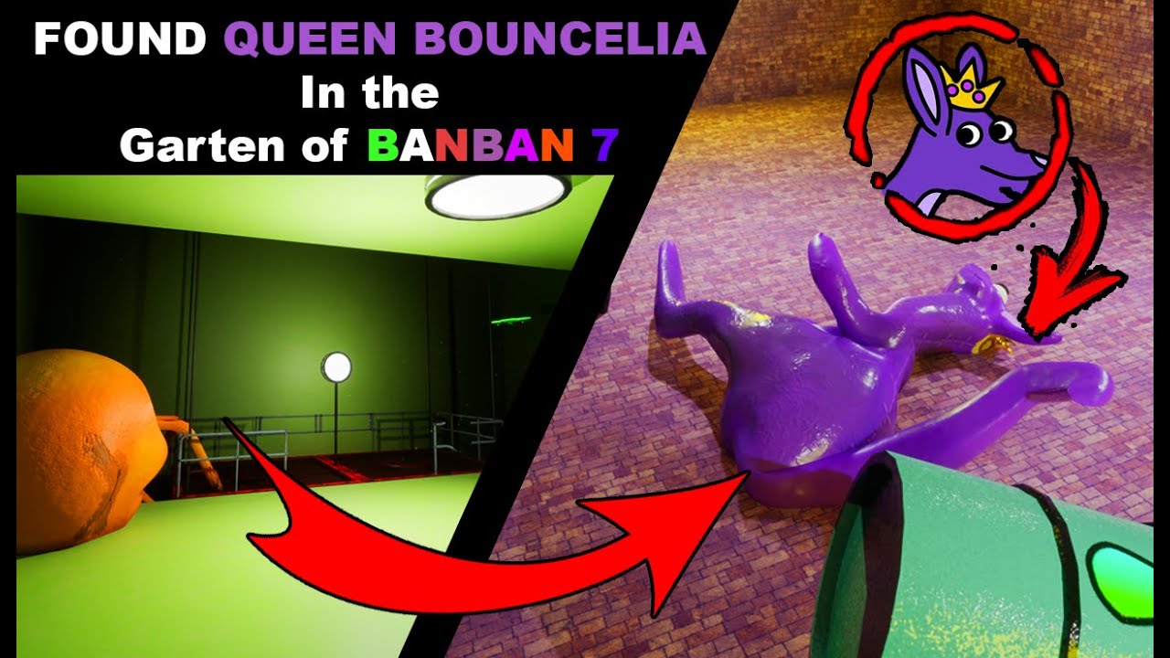 FOUND QUEEN BOUNCELIA In the Garten of BANBAN 7. QUEEN BOUNCELIA SECRET ...