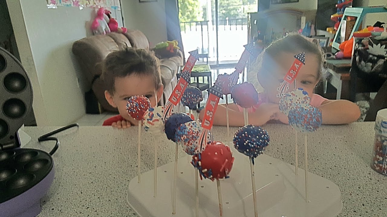 July 4 Cake Pops! | Independence Day on lockdown | July 4 2020 - YouTube