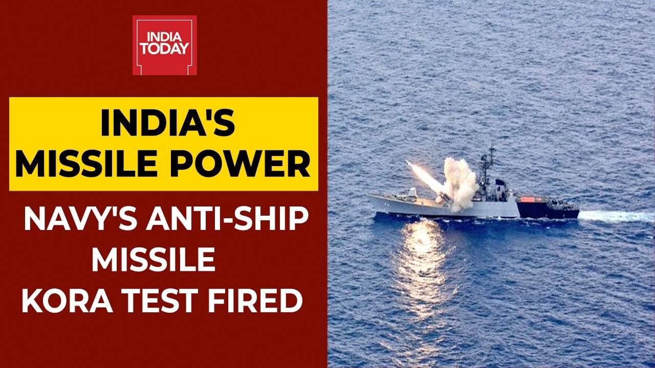 Indian Navy's Anti-ship Missile INS Kora Smashes Test Target In Bay Of ...