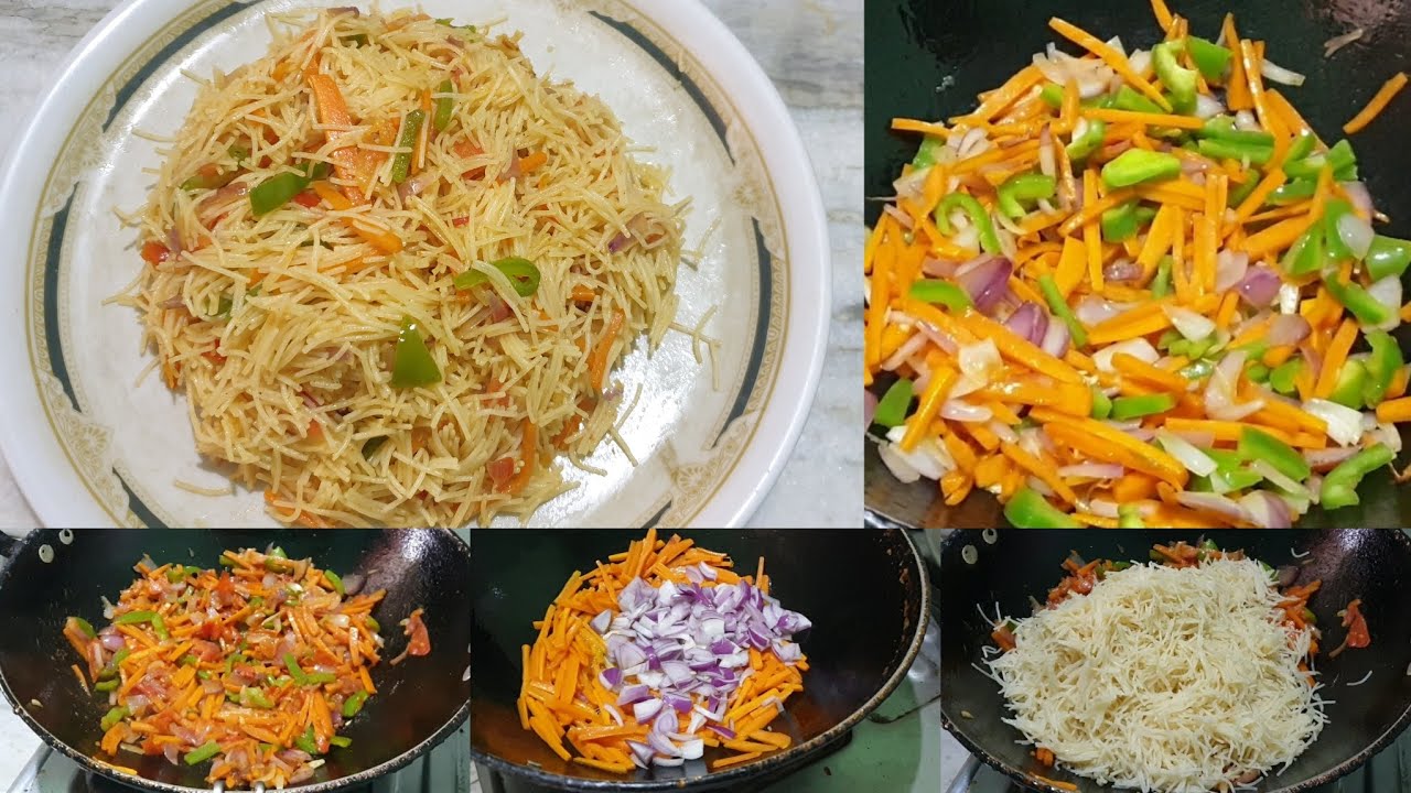 Vermicelli poha || healthy नूडल्स बस 5 मिनट में || बच्चों के लिए tasty ...