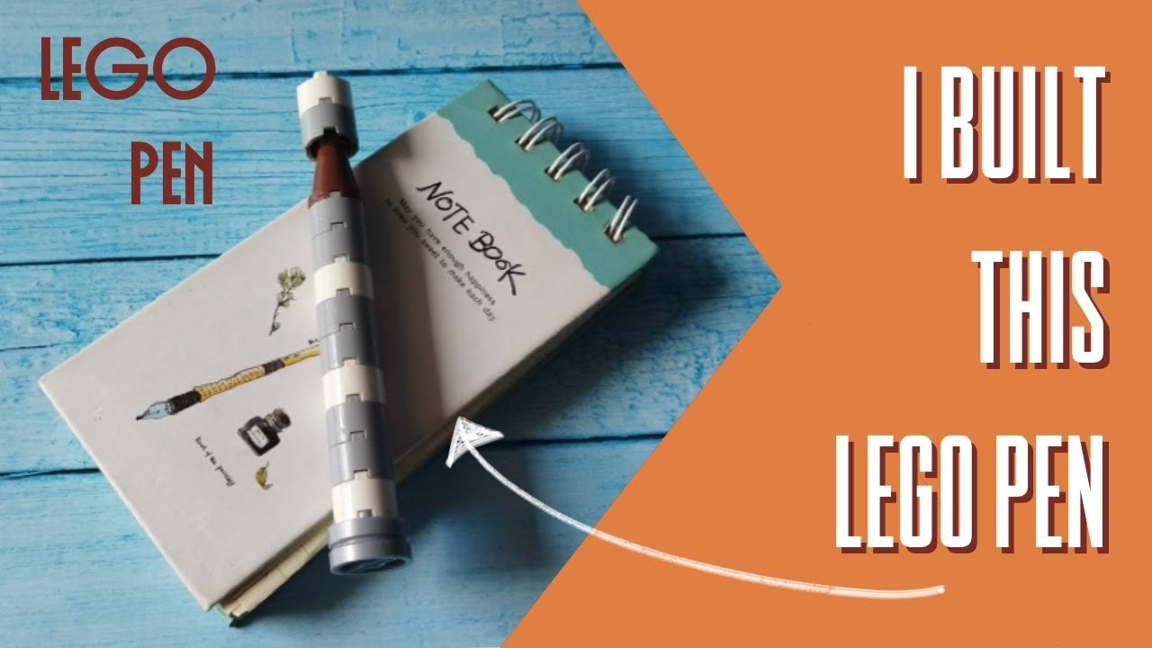 🖊️🖊️I built this LEGO PEN ️ ️||How to make a lego pen || #legopen - YouTube