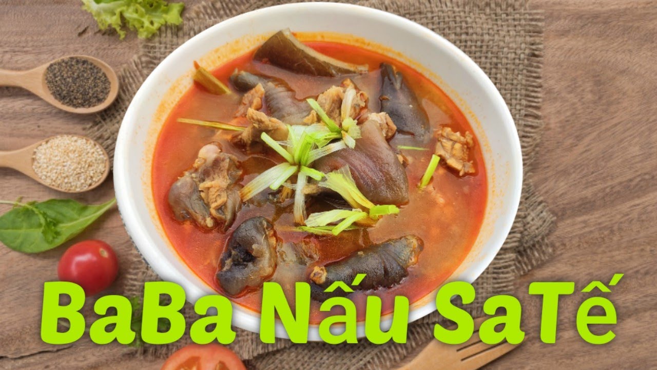 Baba nấu Sa Tế món ăn dinh dưỡng | Cách làm baba đơn giản - YouTube