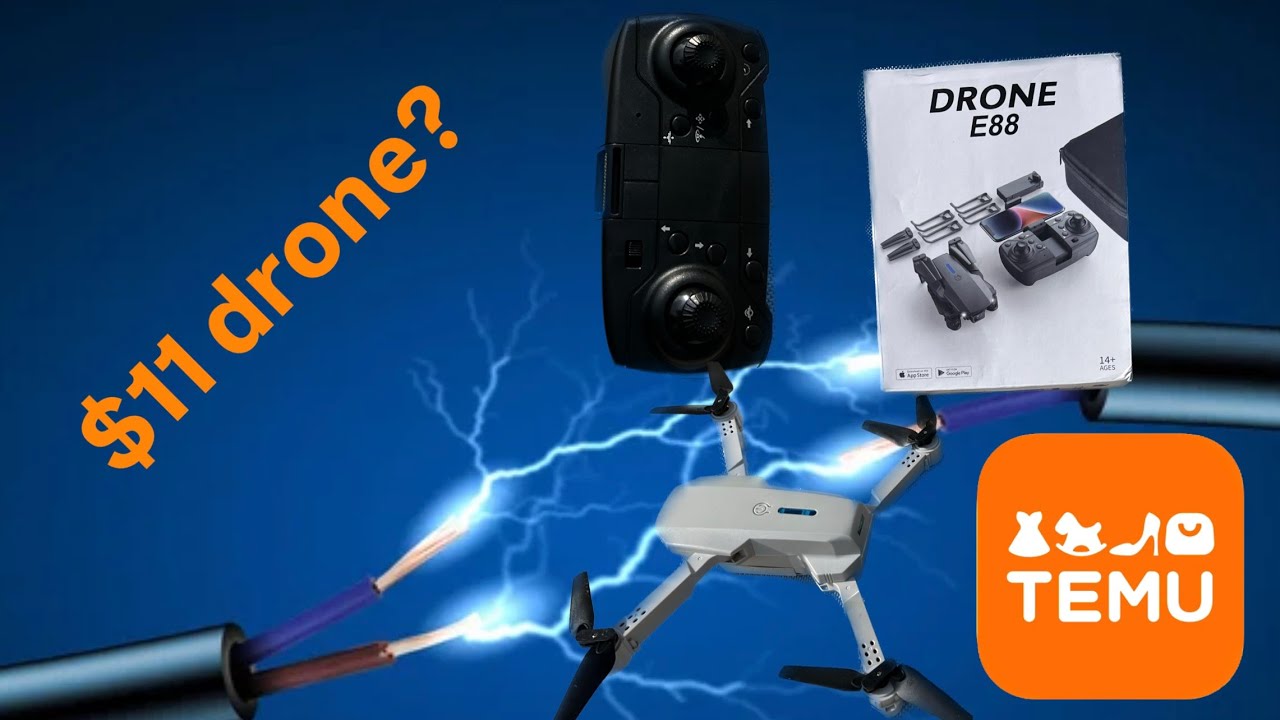 I Bought The Cheapest Temu Drone... Worth The Money? - YouTube
