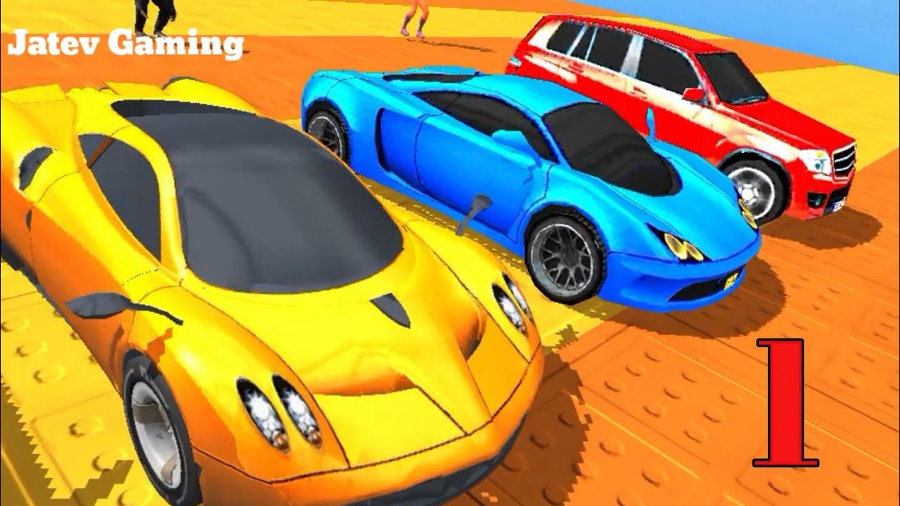 Car Ultimate Racing Yellow , Blue, And Red Racing Car ..... - YouTube