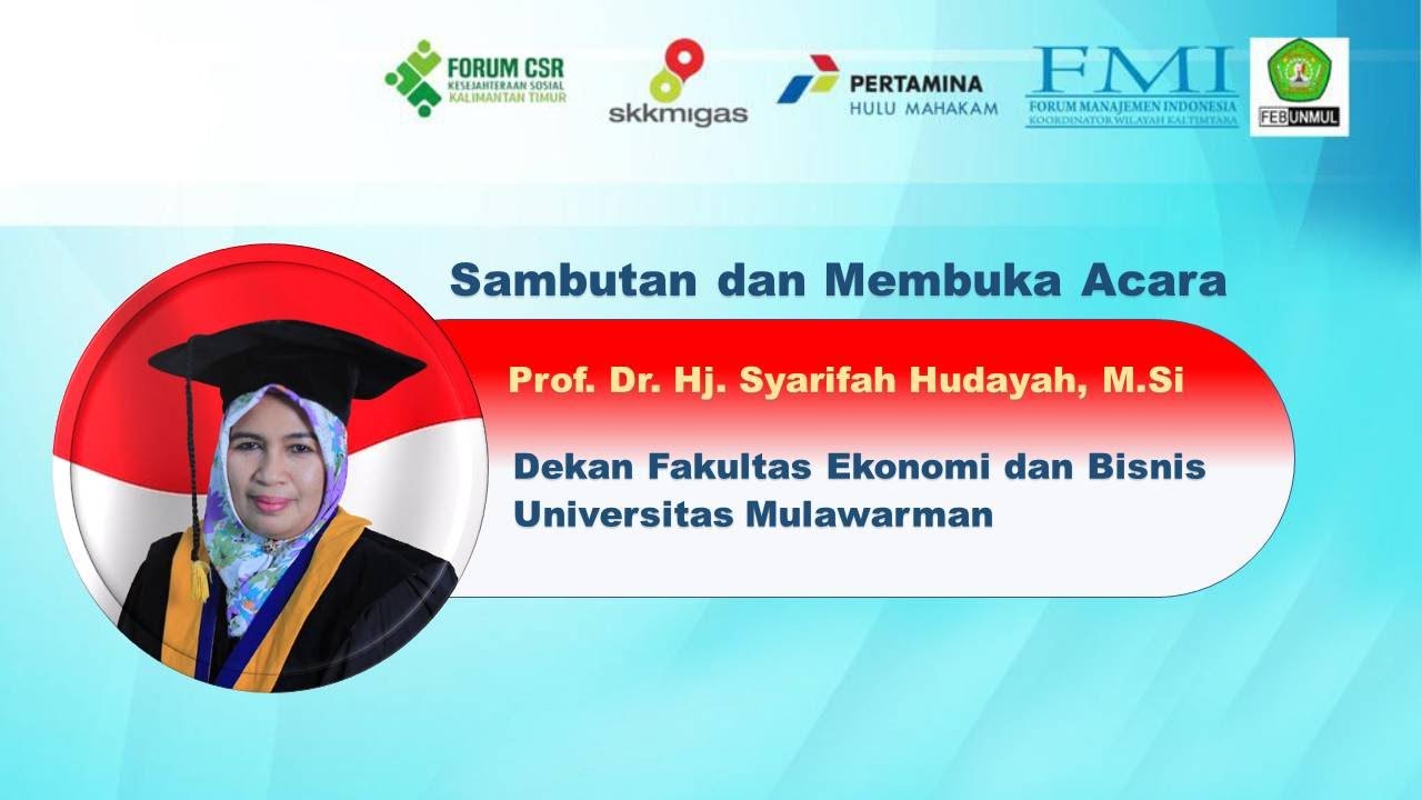 Sambutan dan Membuka Acara Dekan Fakultas Ekonomi dan Bisnis ...