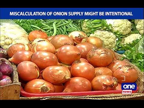 MISCALCULATION OF ONION SUPPLY MIGHT BE INTENTIONAL - YouTube