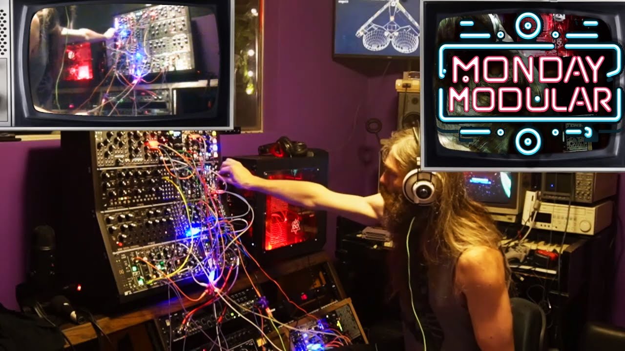 Monday Modular ~ Building a Synth Spaceship ("The Silver Ark") ~ Symbowls Sound Lab Sci-Fi ...