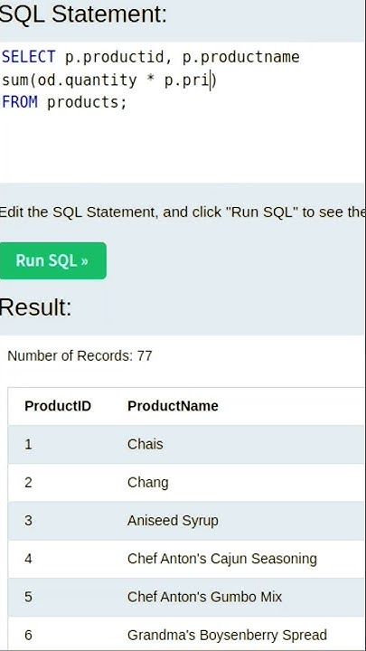 SQL query to find total income per product. #sql #sqlinterviewquestions #sqlinterview #sqljoins ...