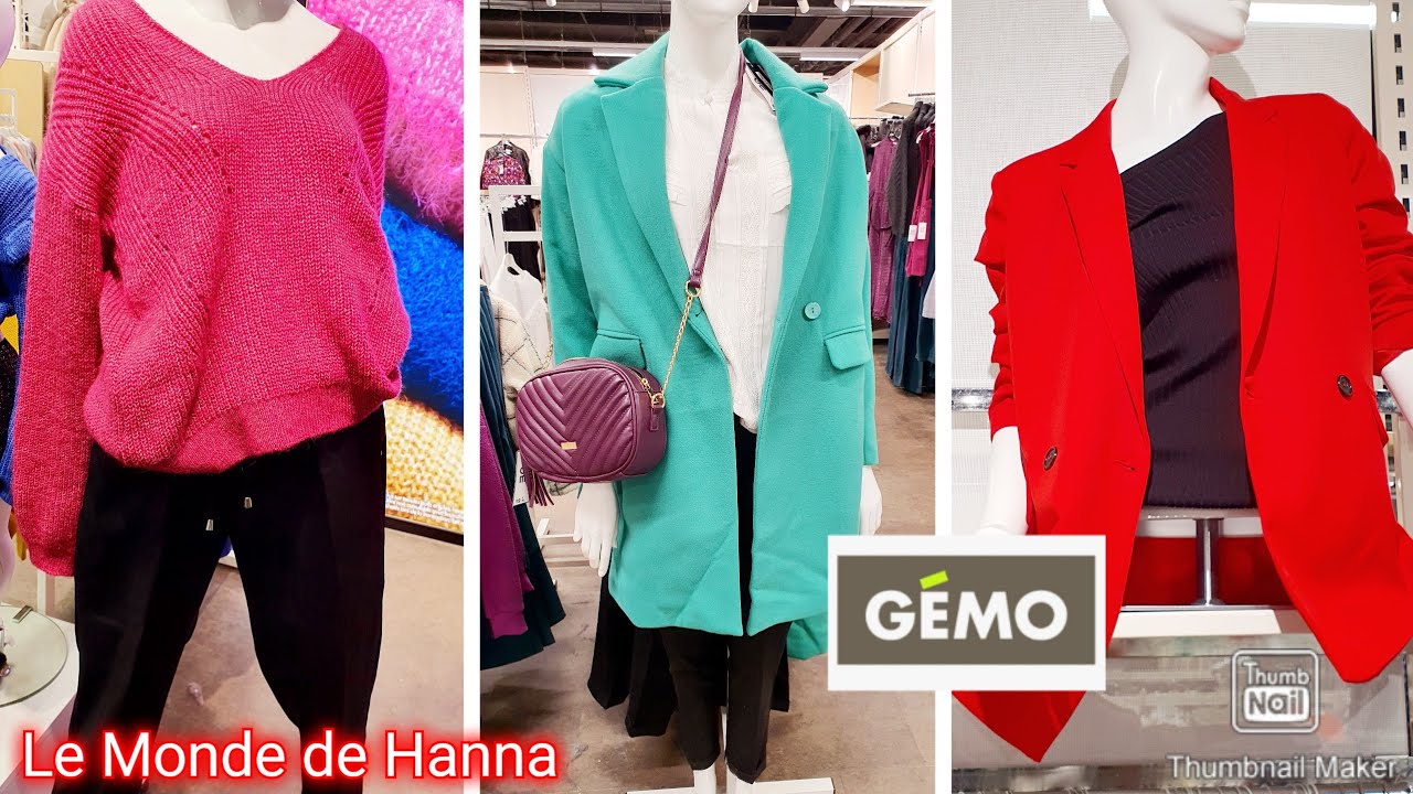 GÉMO ARRIVAGE 24-11 NOUVELLE COLLECTION FEMME 🚺 - YouTube