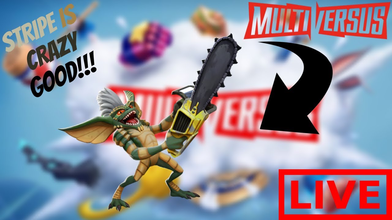MultiVersus | STRIPE Is CRAZY GOOD!!! | Live Stream - YouTube